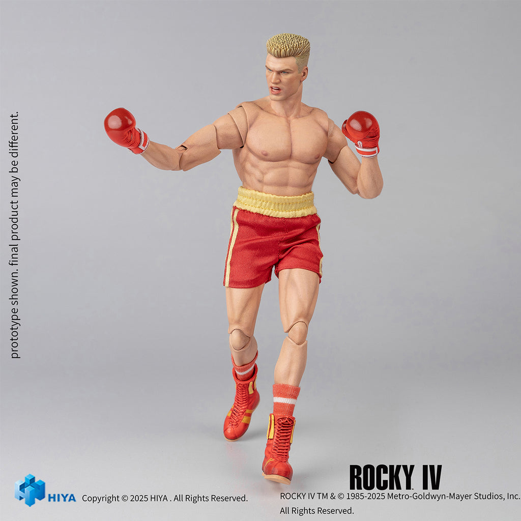 HIYA ESR0227 Rocky IV Ivan 1/12 Scale Highly Articulated Action Figure