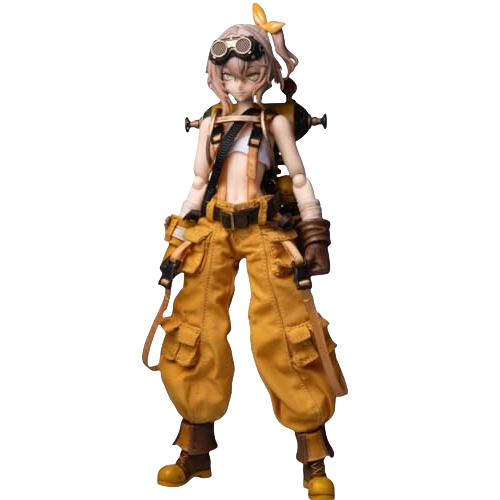 Hasuki Full Set: Pocket Art Series Mechanic Fiona, Anime Style, Movabl