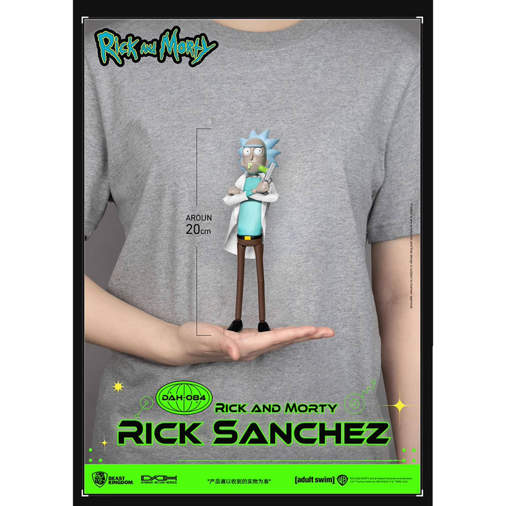 Beast Kingdom DAH-084 Rick and Morty Rick Sanchez Action Figure