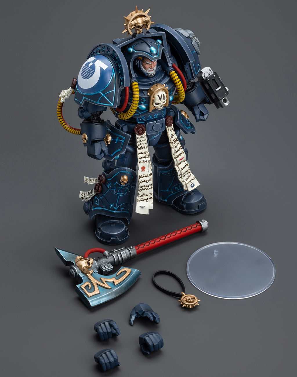 JOYTOY Warhammer 40K 1/18 Scale Ultramarines Librarian in Terminator A