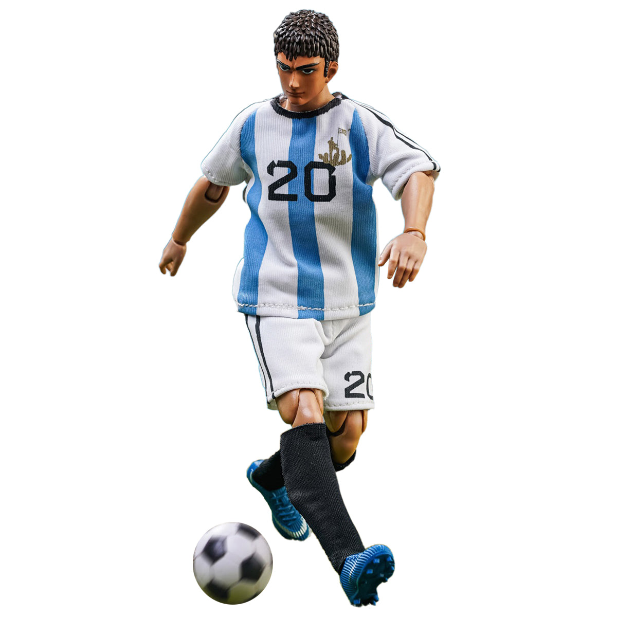 DID, Soccer Player Blue Team Plam Hero True Joy Sports Series, Action