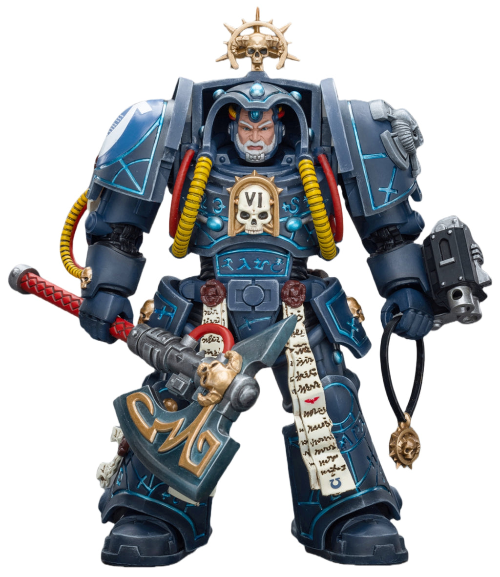 JOYTOY Warhammer 40K 1/18 Scale Ultramarines Librarian in Terminator A
