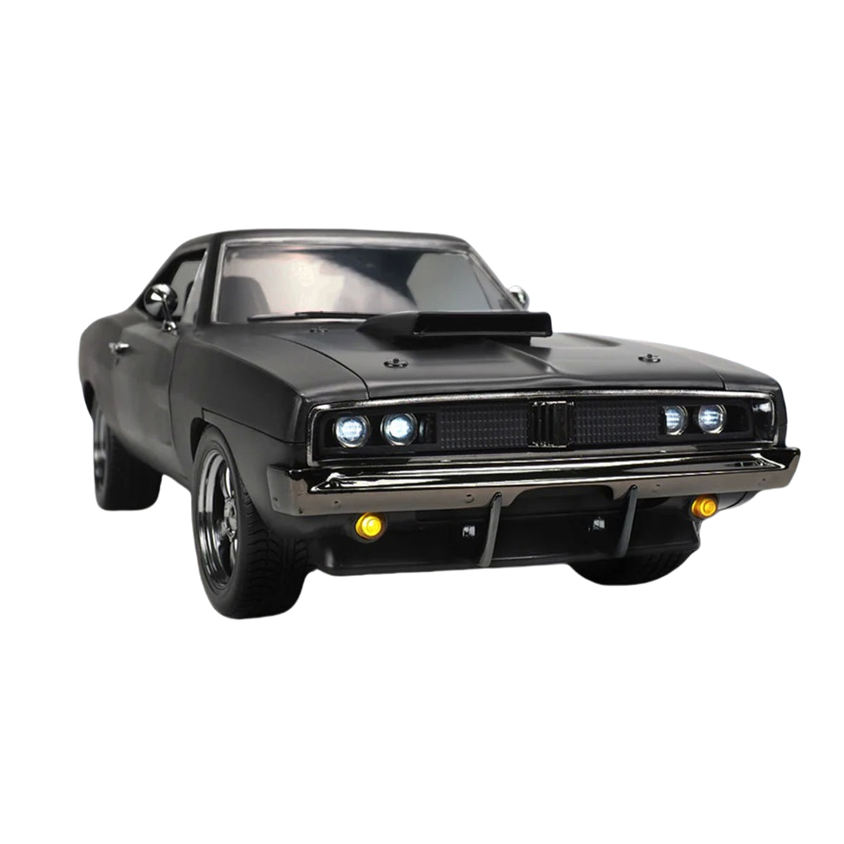 Ramen Toy Ramen Racer Metal Black Model Car